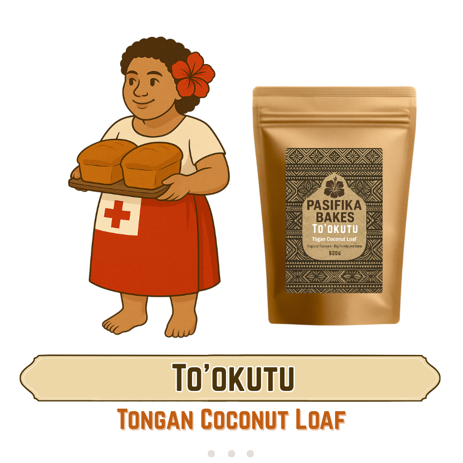 To'okutu - Tongan Coconut Loaf – Pasifika Bakes